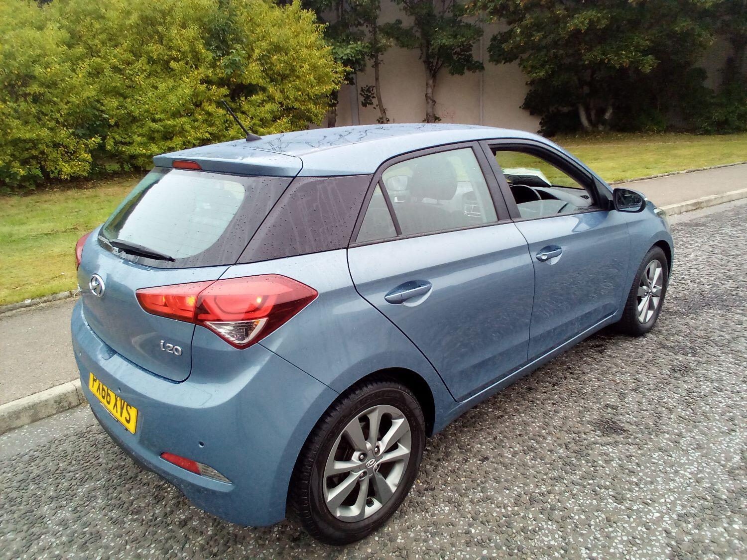 SOLD - Used HYUNDAI I20 2016 Blue in Fraserburgh, Aberdeenshire ...